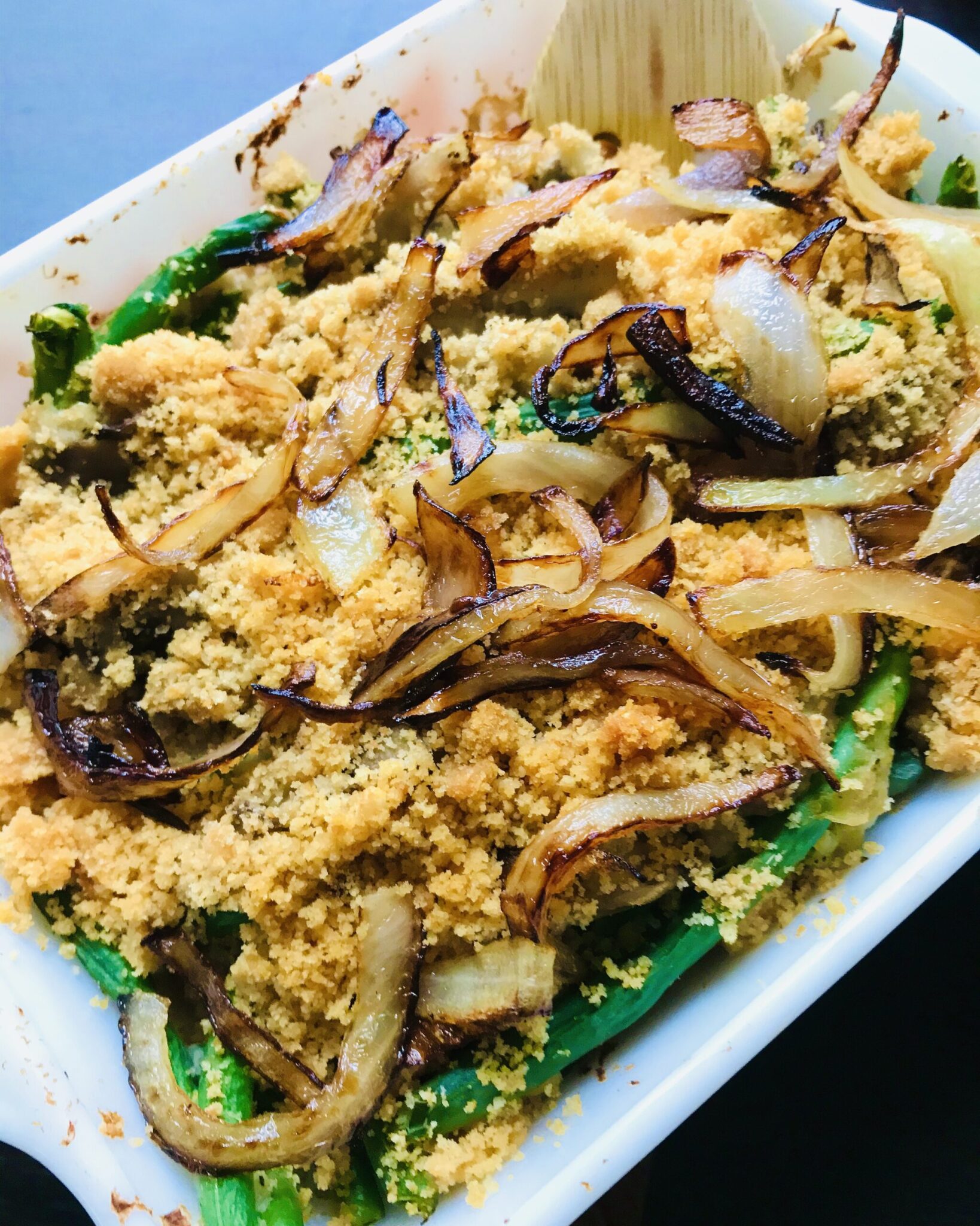 Green Bean Casserole (GF, DF) | RDN Nutritionist & Dietician | Audrey Fleck